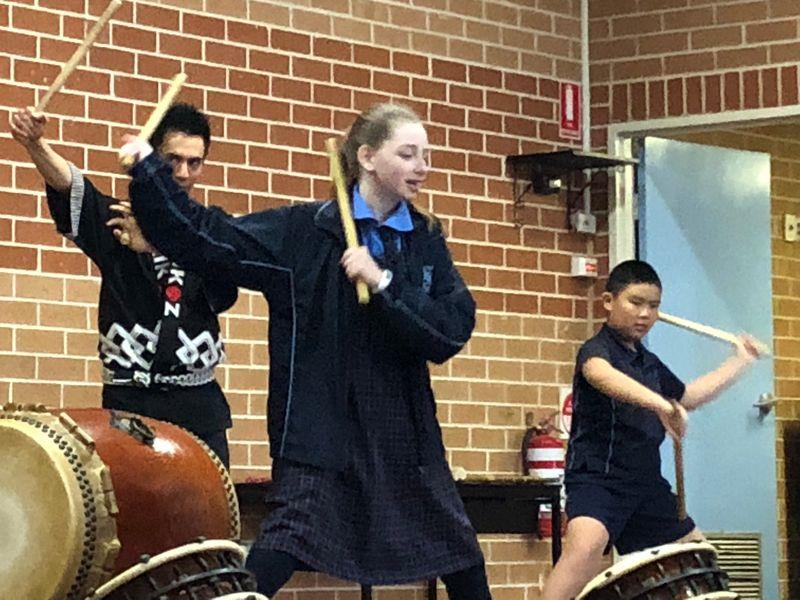 2018 Musica Viva Taikoz Performance | OLOL Seven Hills